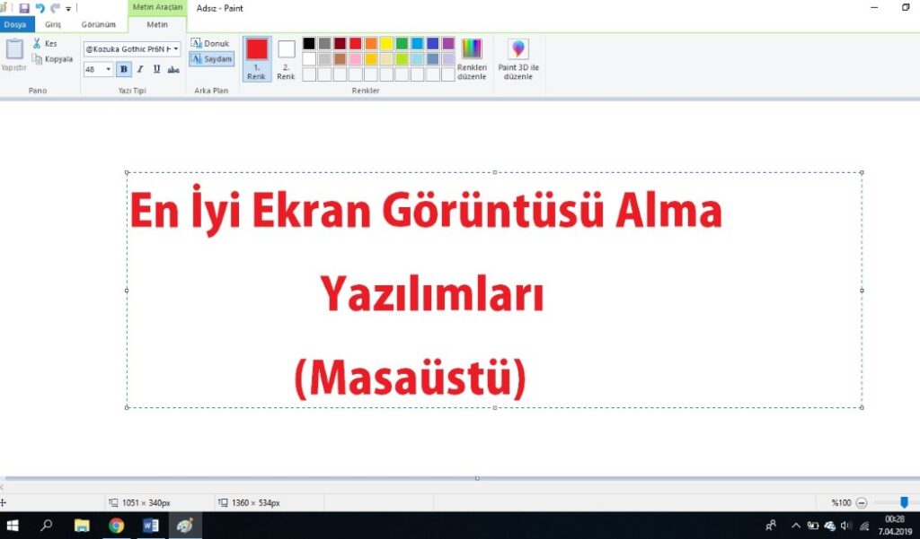 3 En İyi PC Ekran Görüntüsü Alma Programı | SS Alma Programı