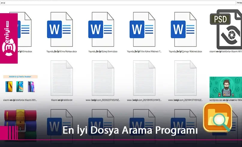 En İyi Dosya Arama Programı